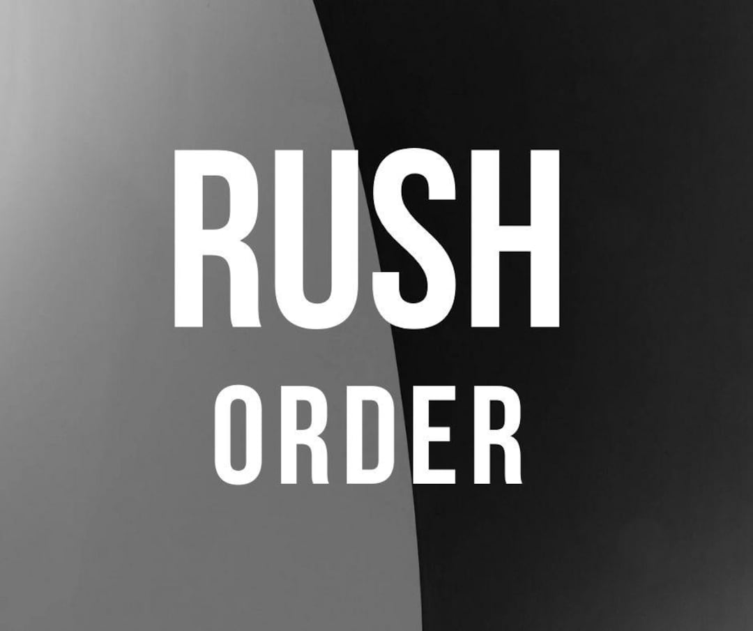 Rush Order Fee - Etsy