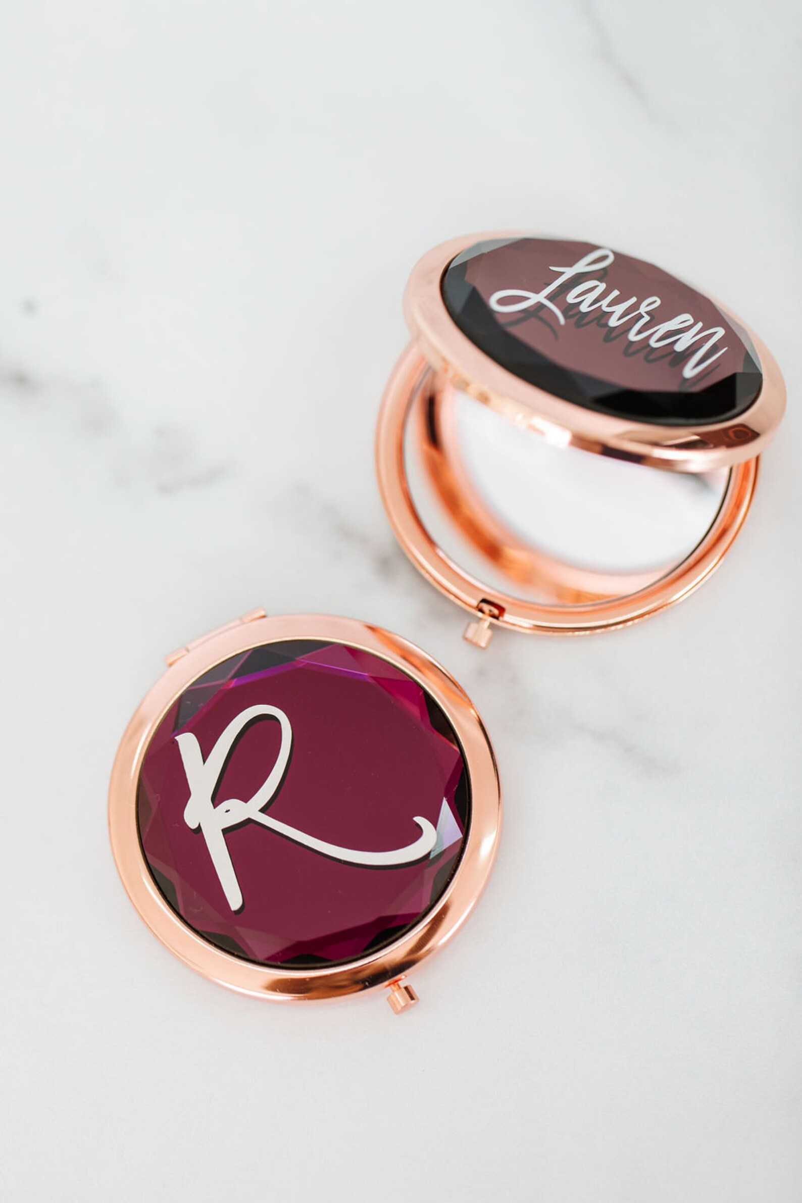 Compact Mirror Makeup Compact Personalized Compact Custom - Etsy