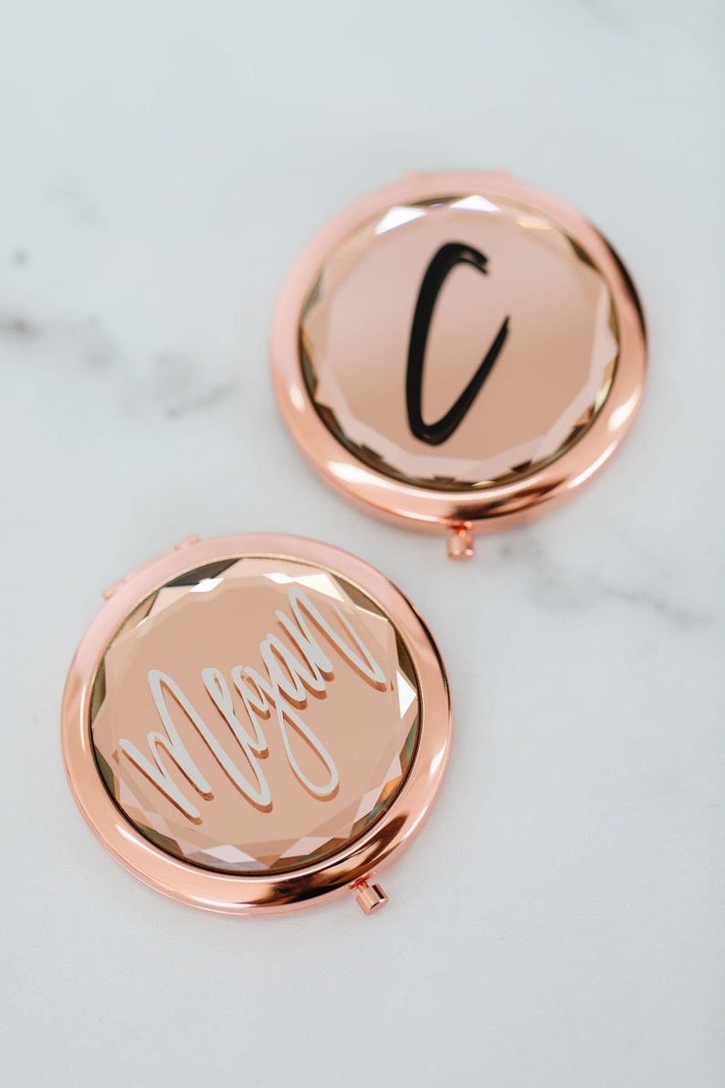 Compact Mirror Makeup Compact Personalized Compact Custom - Etsy