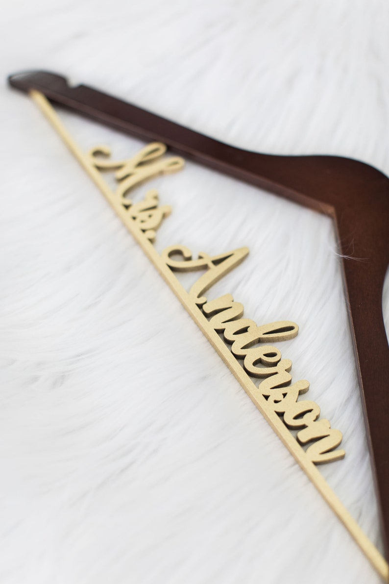 Personalized Hanger Custom Hanger Wedding Dress Hanger | Etsy