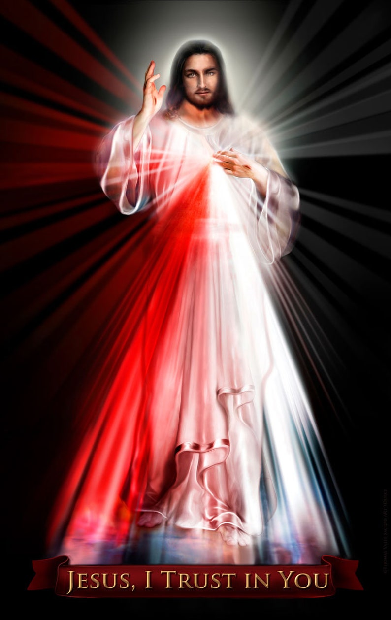 Divine Mercy Print High Quality UV Coated Print | Etsy Divine Mercy Print High Quality UV Coated Print | Etsy