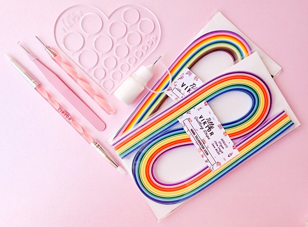 Quilling Kit, Quilling Tool Kit, Craft Kit, DIY Craft Kit Tools, Craft ...