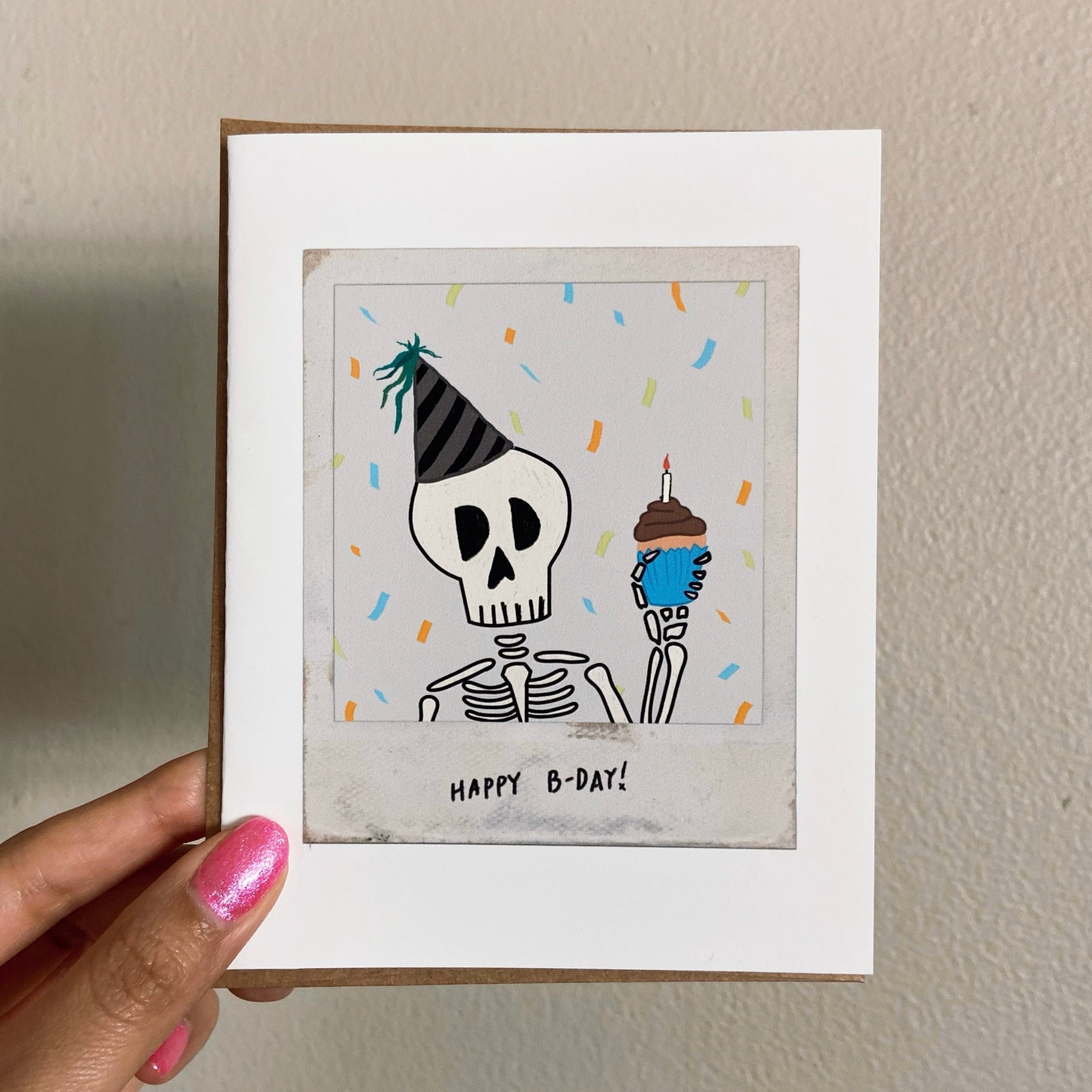 Happy B-day Card Birthday Card for Boyfriend Birthday Card - Etsy