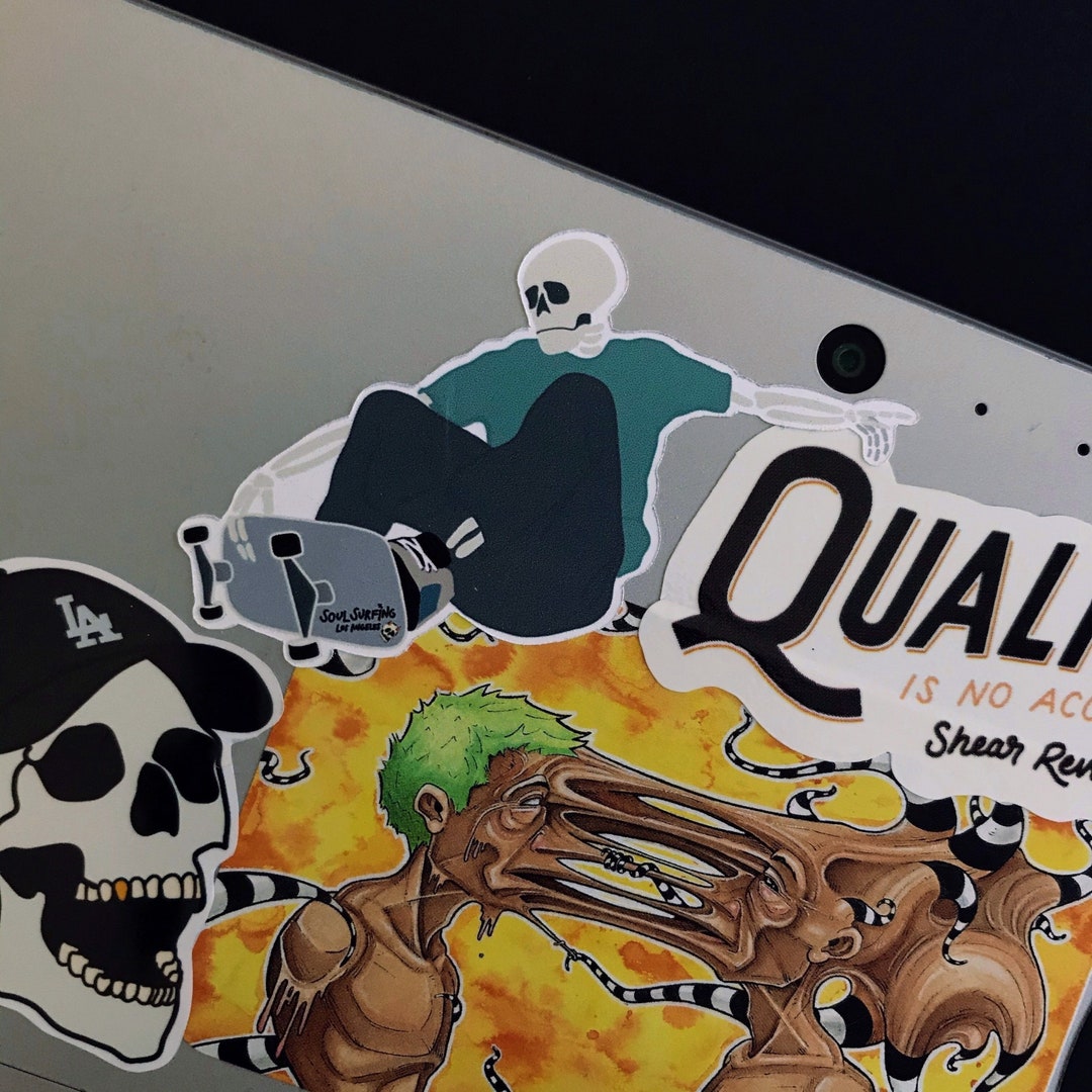 Skate or Die Sticker, Skateboard Stickers, Stickers for Skateboard ...