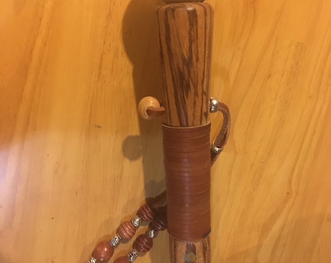 Handmade Jeweled Zebra Wood Walking Stick - Etsy