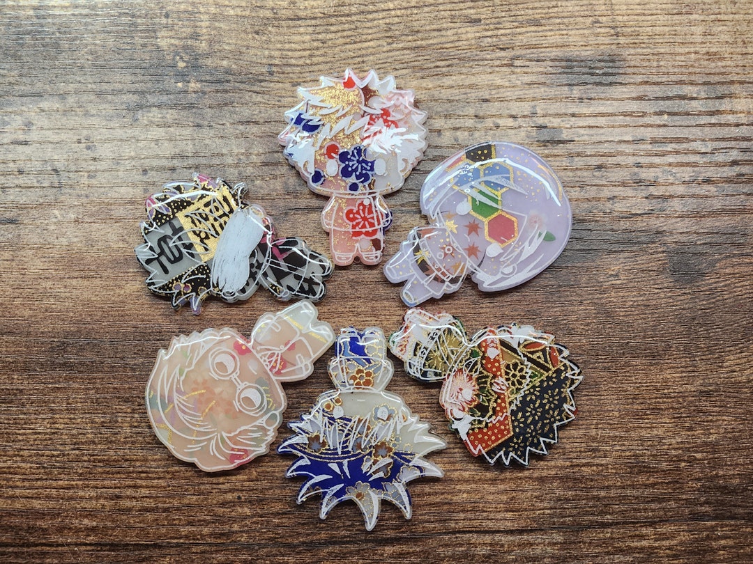 Jujutsu Kaisen Inspired Origami Sorcerer Keychain - Etsy