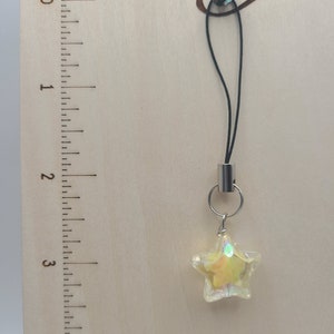 Crystal Star Phone Charm - Etsy
