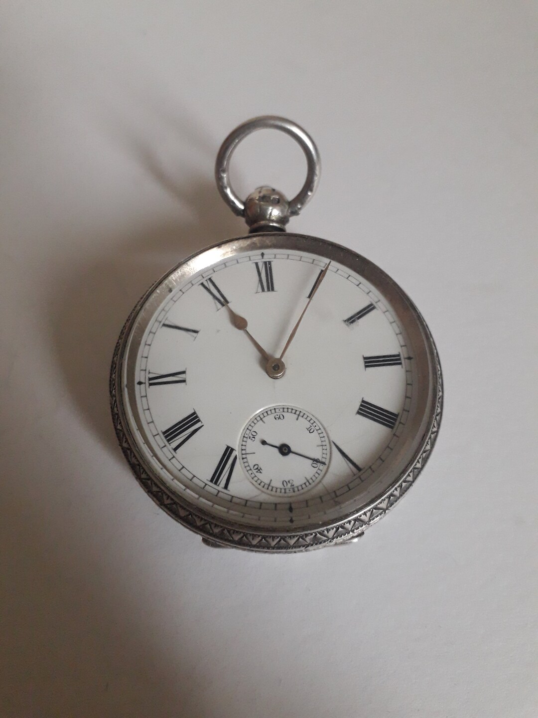 Silver Lever Fob Watch, Am. Watch Co Waltham, Mass. birm.1884 A.M Case ...