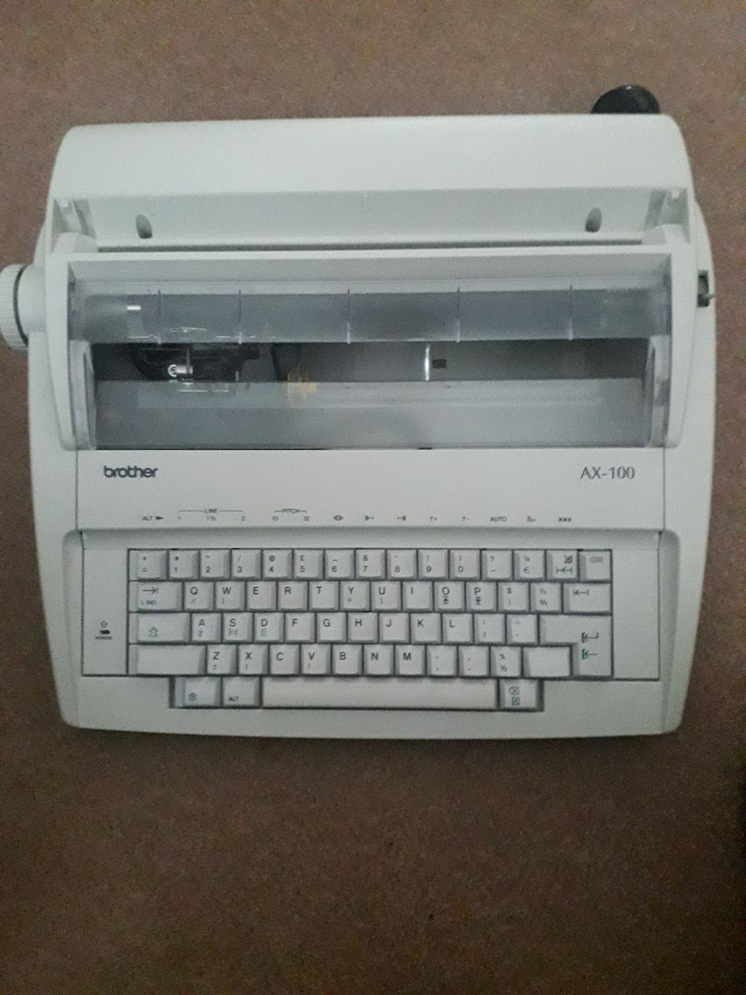 Brother AX-100 Typewriter/ Word Processor. Correcting Function ...
