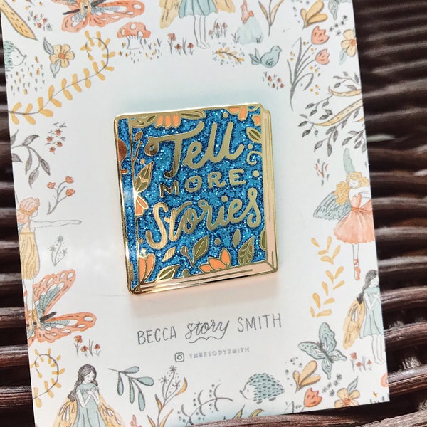 Book Enamel Pins - Etsy