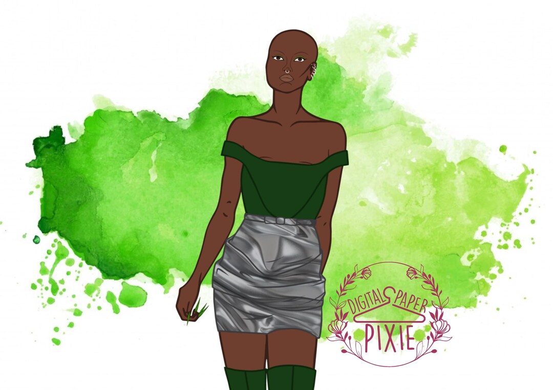 Fashion Paper Doll, Cynthia Erivo Wicked Press Tour Kit, Cut Out ...
