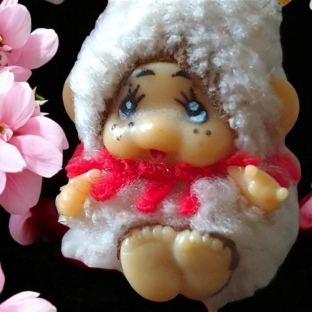 Tiny Beige Monchhicchi Monchichi Baby Collectible Vintage Toy 1980s - Etsy