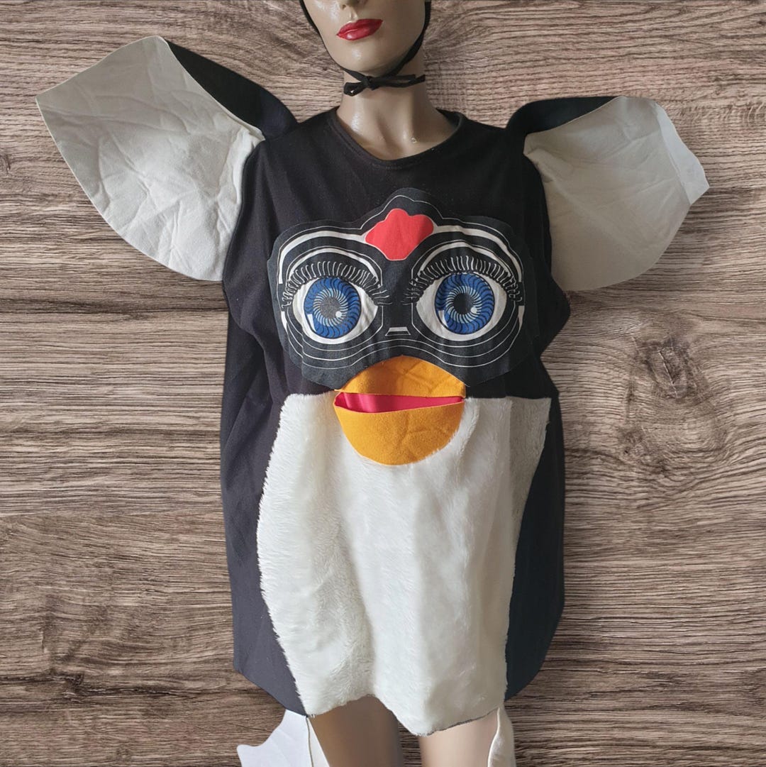Vintage Furby Costume 1999 Retro Original Furby Fancy Dress Rubies Size ...