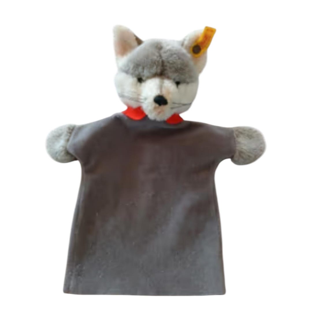 Steiff Vintage 1950s Wolf Hand Puppet Collectible Vintage Toy - Etsy