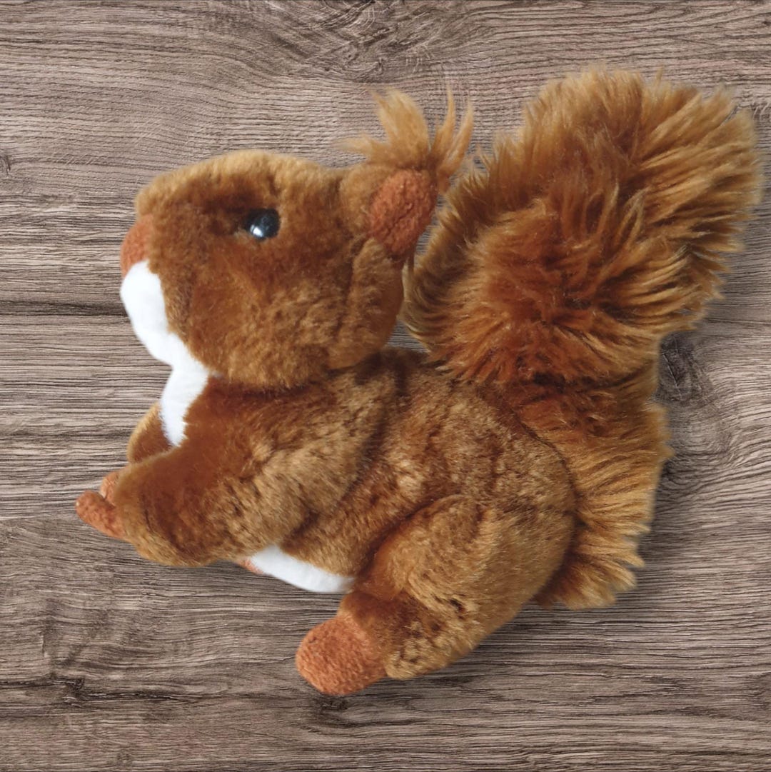 Anna Club Plush WWF Squirrel Cute and Realistic Soft Toy 17 Cm 7 Inch ...