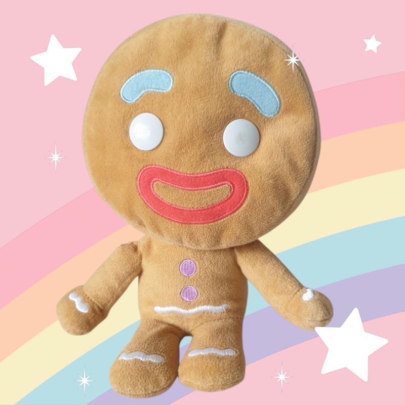 Shrek Gingy Plush - Etsy