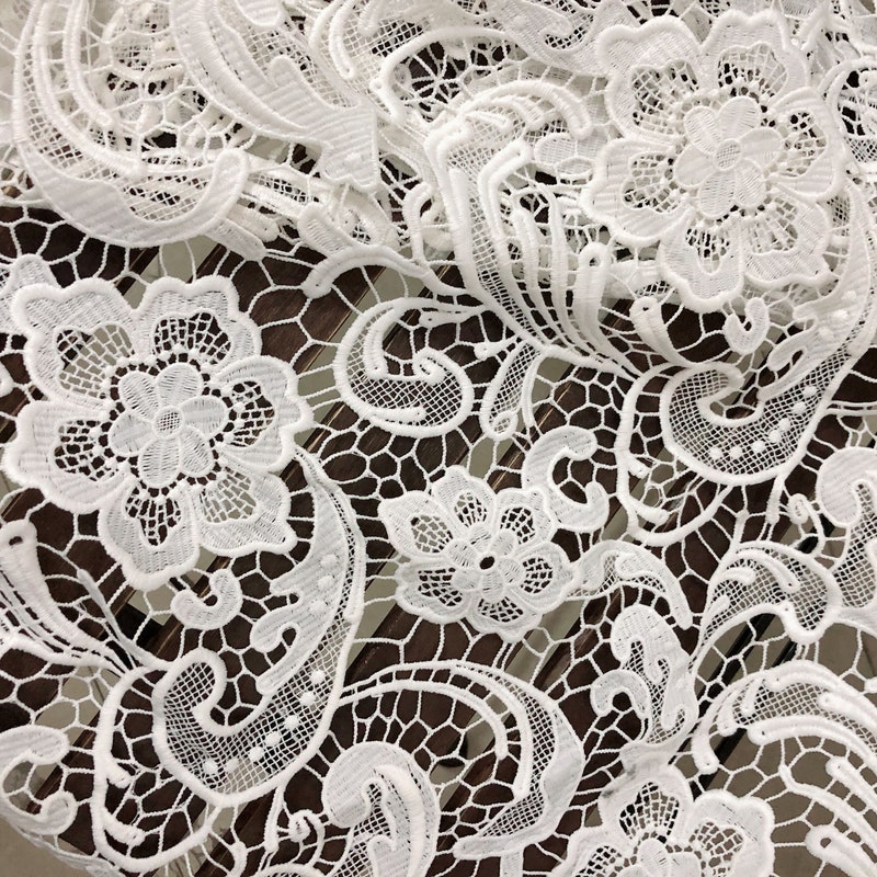 Embroidered Lace - Etsy