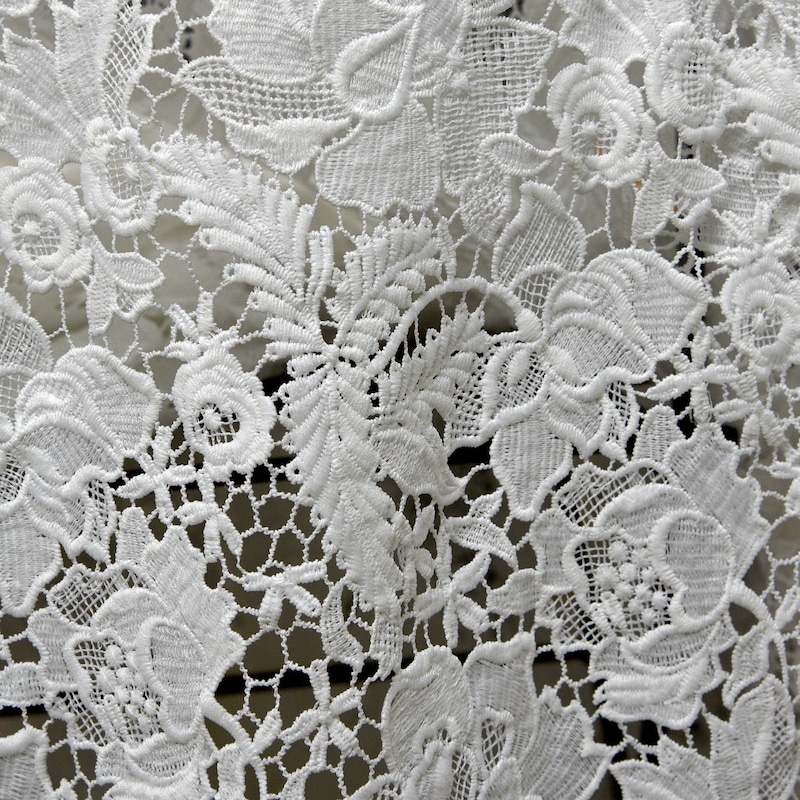 White Lace Fabric - Etsy