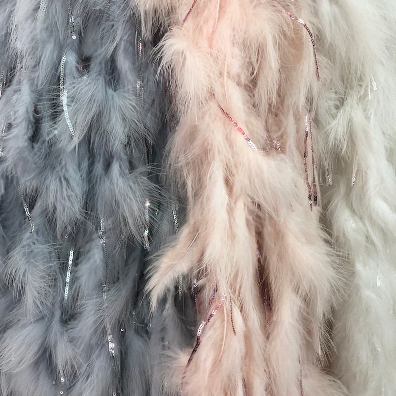 Feather Fabric - Etsy