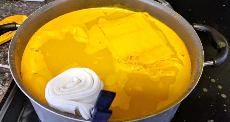 Turmeric Dye kit Natural Dyeing Kit DIY kit Turmeric Tie | Etsy