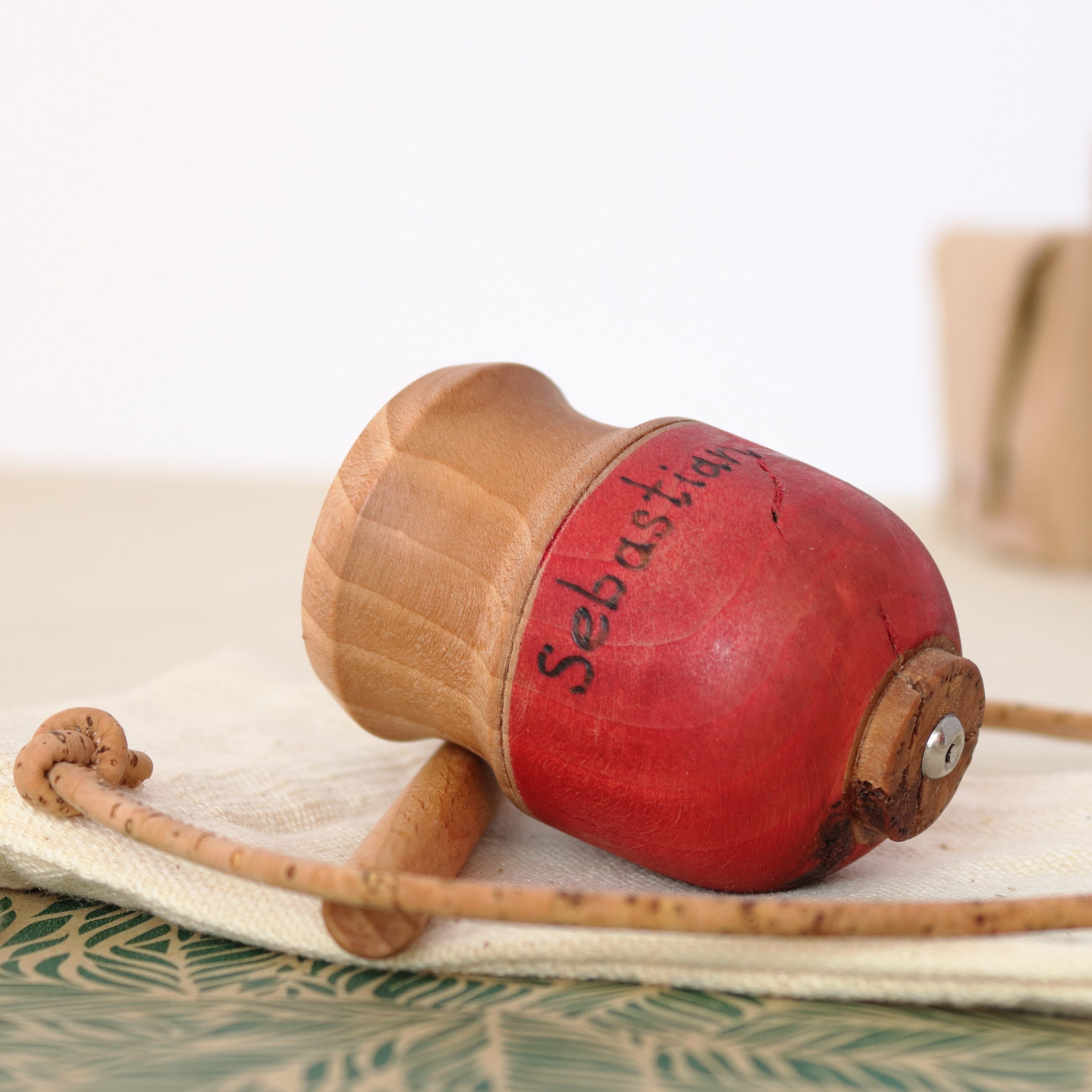 Spinning Top With String Whip & Peerie, Whipping Top, Traditional ...