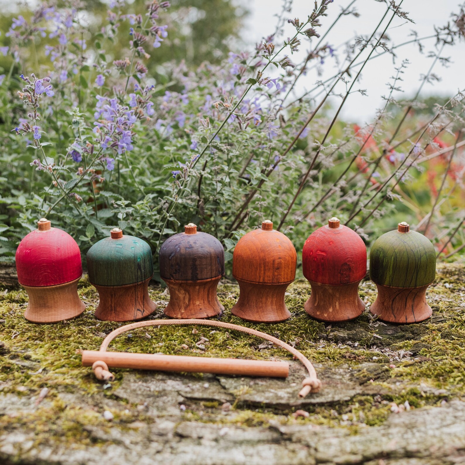 Spinning Top With String Whip & Peerie, Whipping Top, Traditional ...