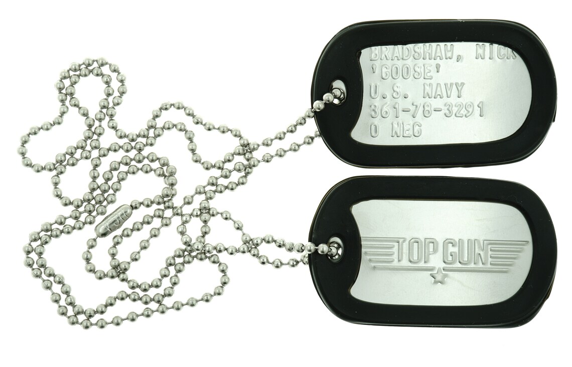 Top Gun Nick Bradshaw goose Stainless Steel | Etsy