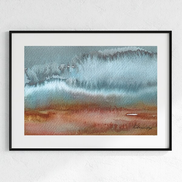 Rust Colored Artwork - Etsy