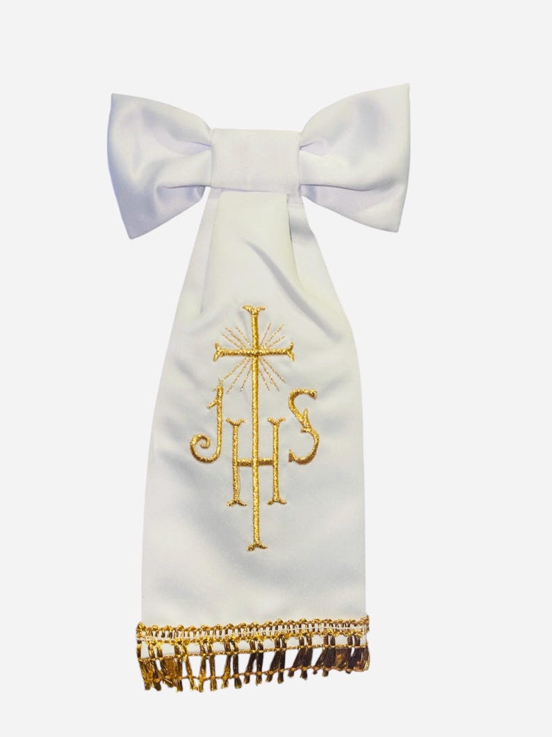Holy First Communion White or Gold Chalice Armband - Etsy