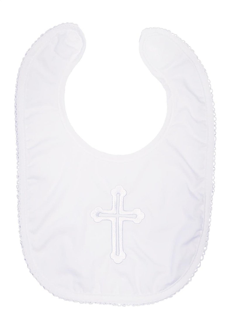 Baby Blessed Precious Baby Cross Bib - Etsy