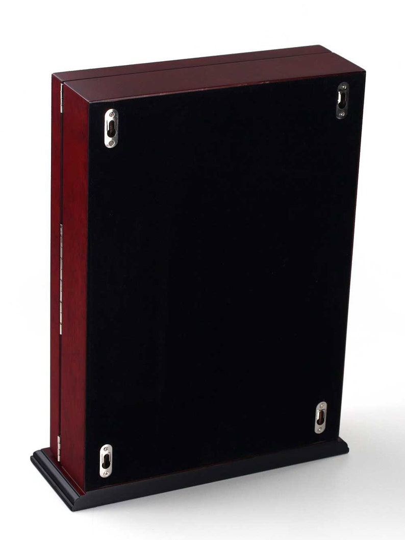 Mahogany Wooden Watch Display Case - Etsy