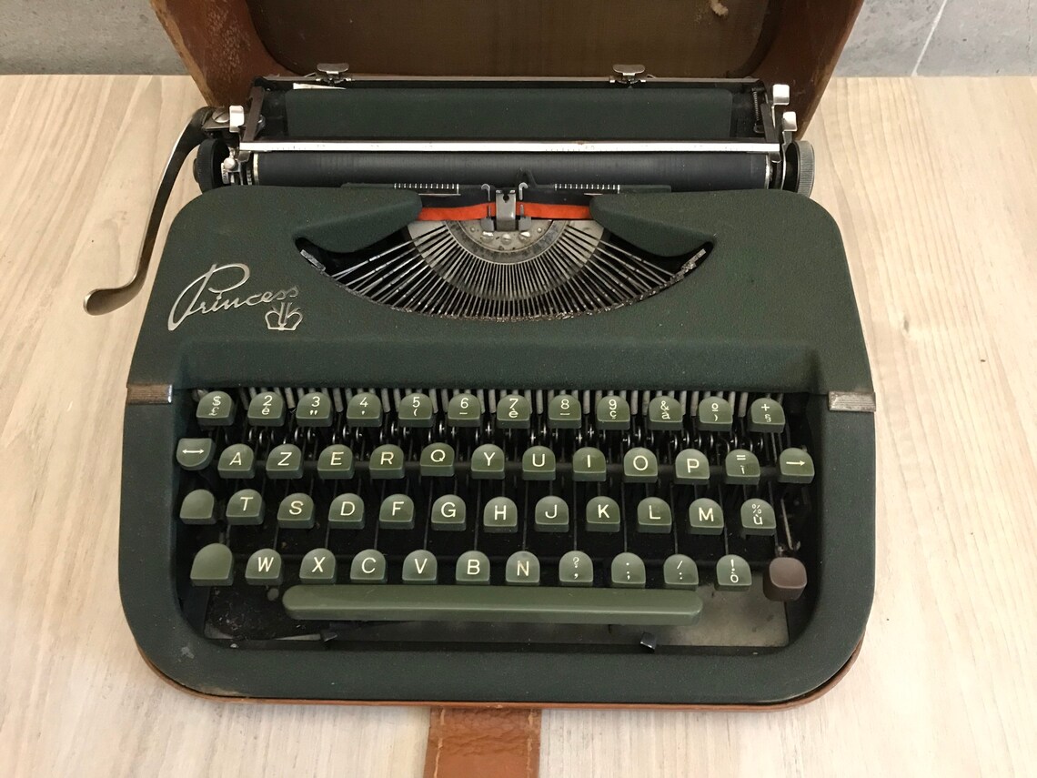PRINCESS typewriter case | Etsy