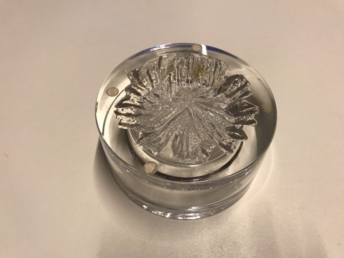 Heavy Glass Ashtray - Etsy