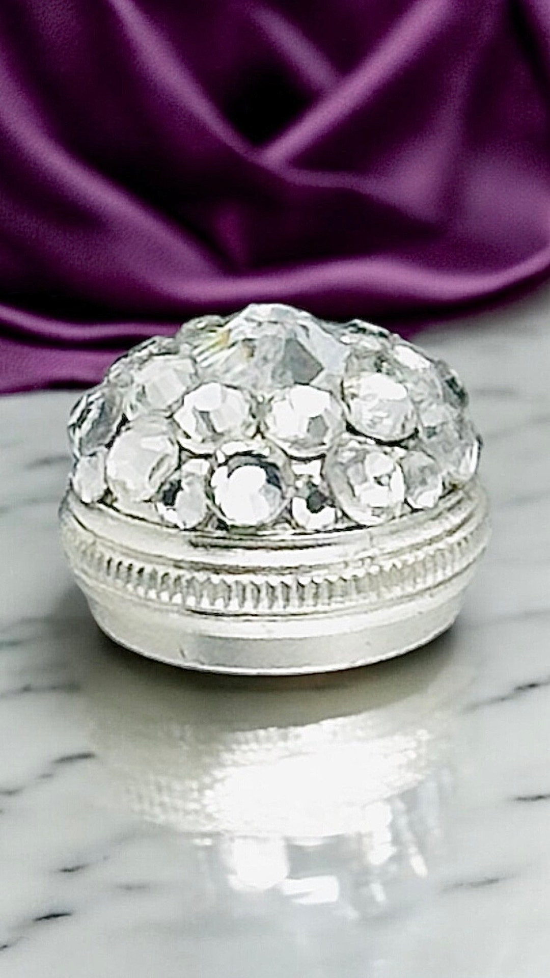 Crystal Flute Crown the Crown Royale Clear Swarovski Crystals Hand ...