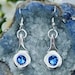 Flute Key Earrings (small Silver B Keys) Pierced Earrings (fish Hook ...