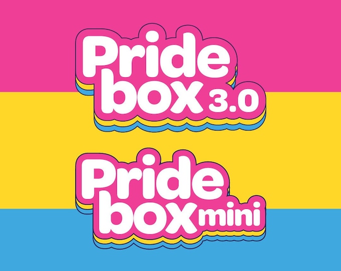 Pansexual Pride Box, Coming Out Gift, Pride Starter Pack - Etsy