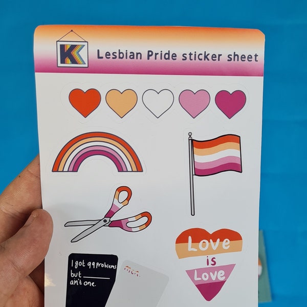 Lesbian Sticker - Etsy UK