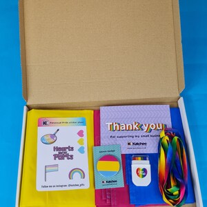 Pansexual Pride Box Coming Out Gift Pride Starter Pack | Etsy