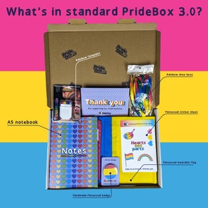 Pansexual Pride Box, Coming Out Gift, Pride Starter Pack - Etsy