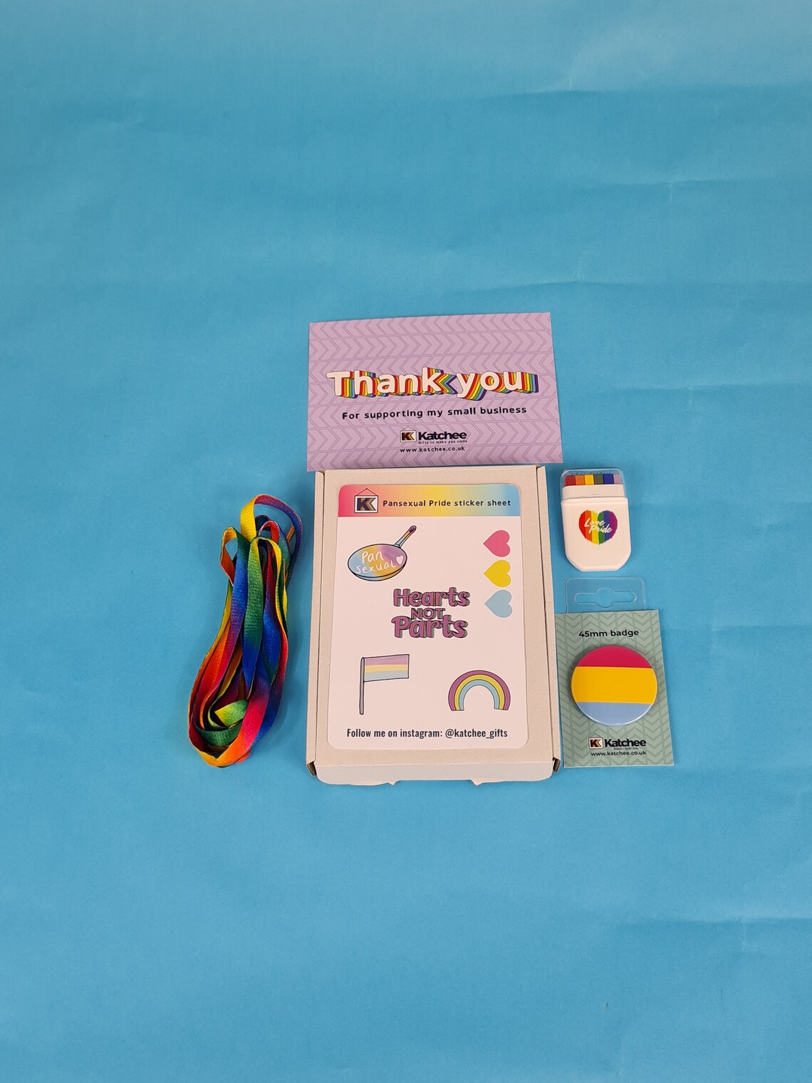 Pansexual Pride Box Coming Out Gift Pride Starter Pack | Etsy
