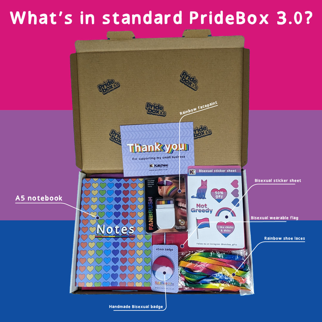 Bisexual Pride Gift Box, Coming Out Gift, Pride at Home - Etsy