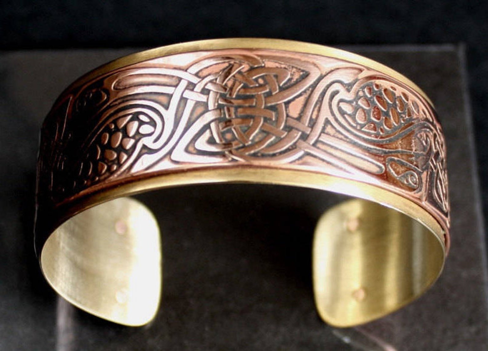 Celtic Jewelry, Copper Cuff Bracelet, Irish Bracelet, Steampunk Jewelry ...