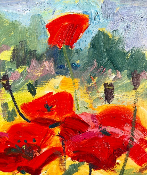 Famous Red Poppy Painting