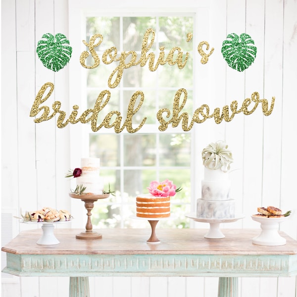 Tropical Bridal Shower Decorations - Etsy