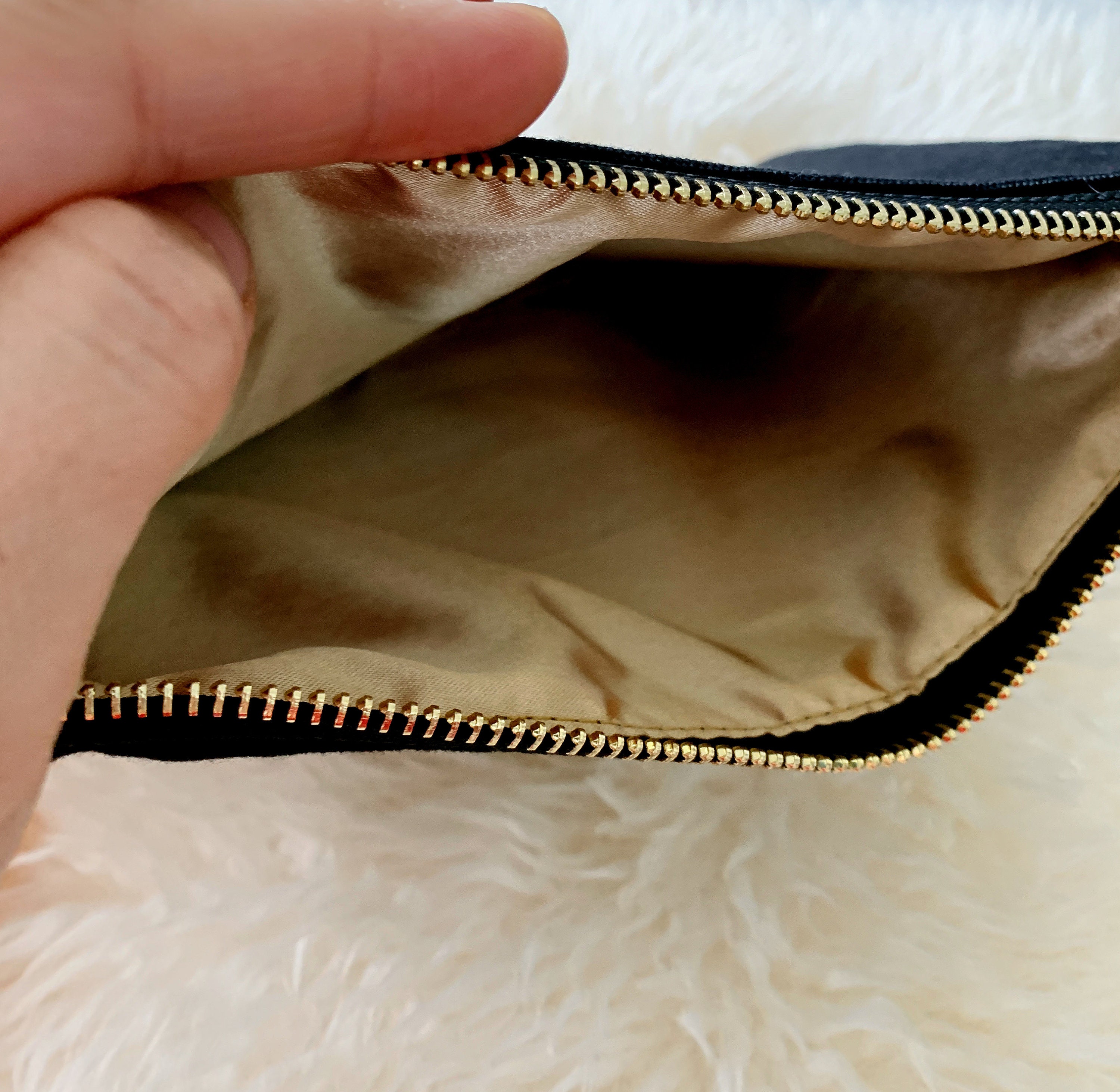 Personalised Makeup Bag With Zipper Cosmetic Bag Toiletry - Etsy