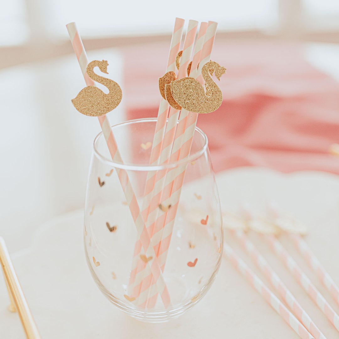 Swan Party Swan Birthday Swan Princess Swan Lake Party Straws Swan Lake ...