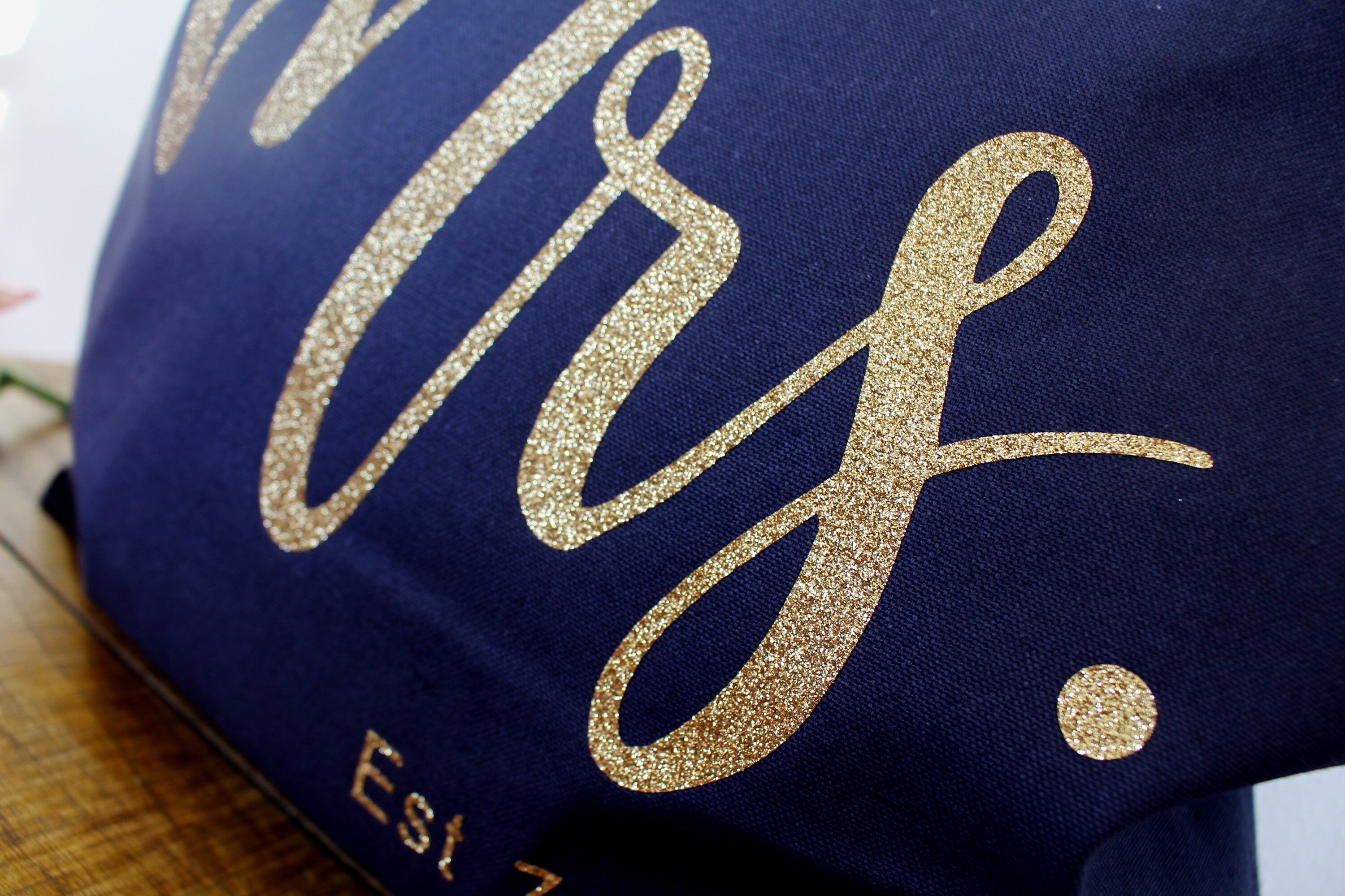 Bride Tote Bag Custom Bride Bag With Zipper Bride Gift | Etsy