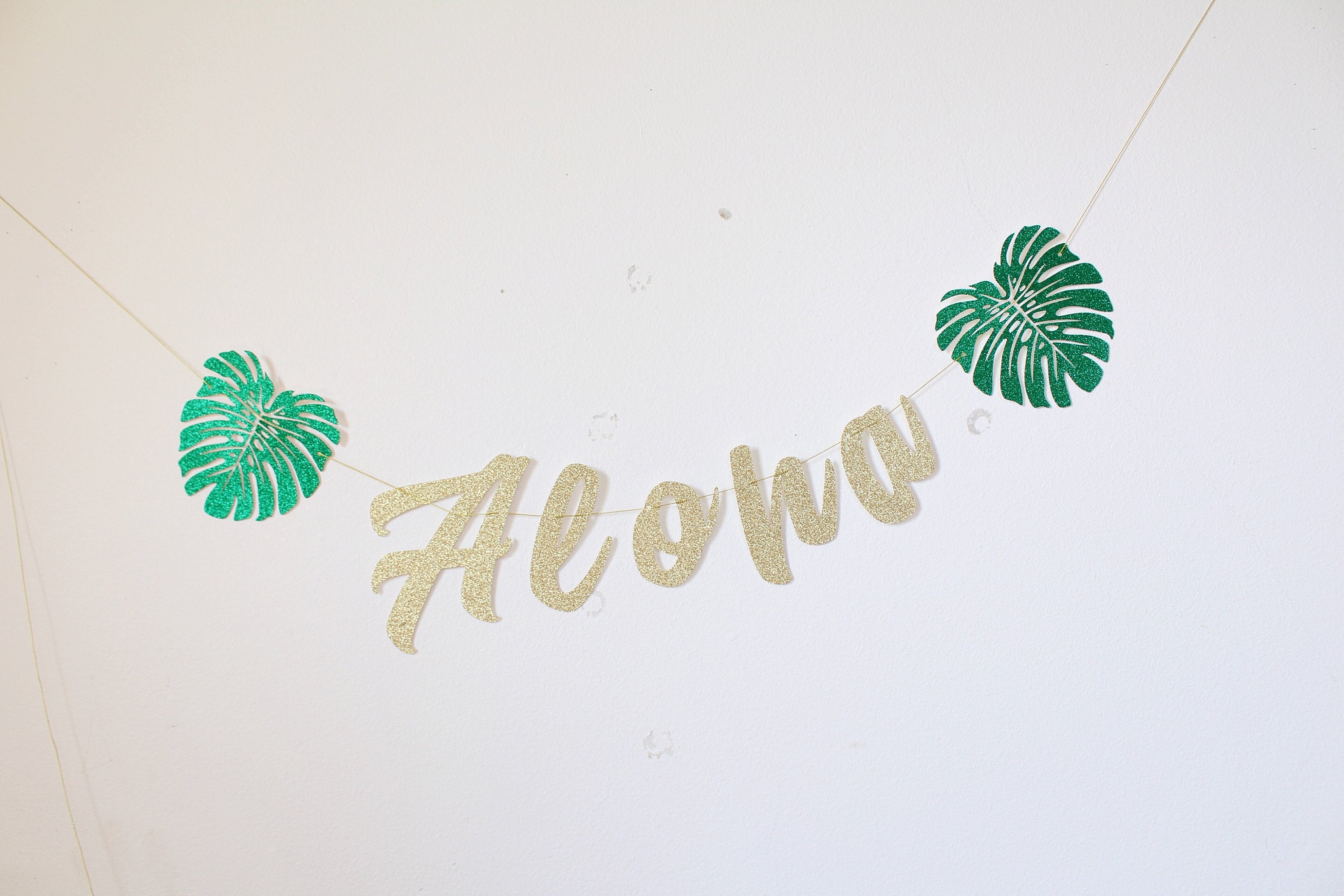 Aloha Aloha Banner Luau Party Aloha Bridal Shower | Etsy
