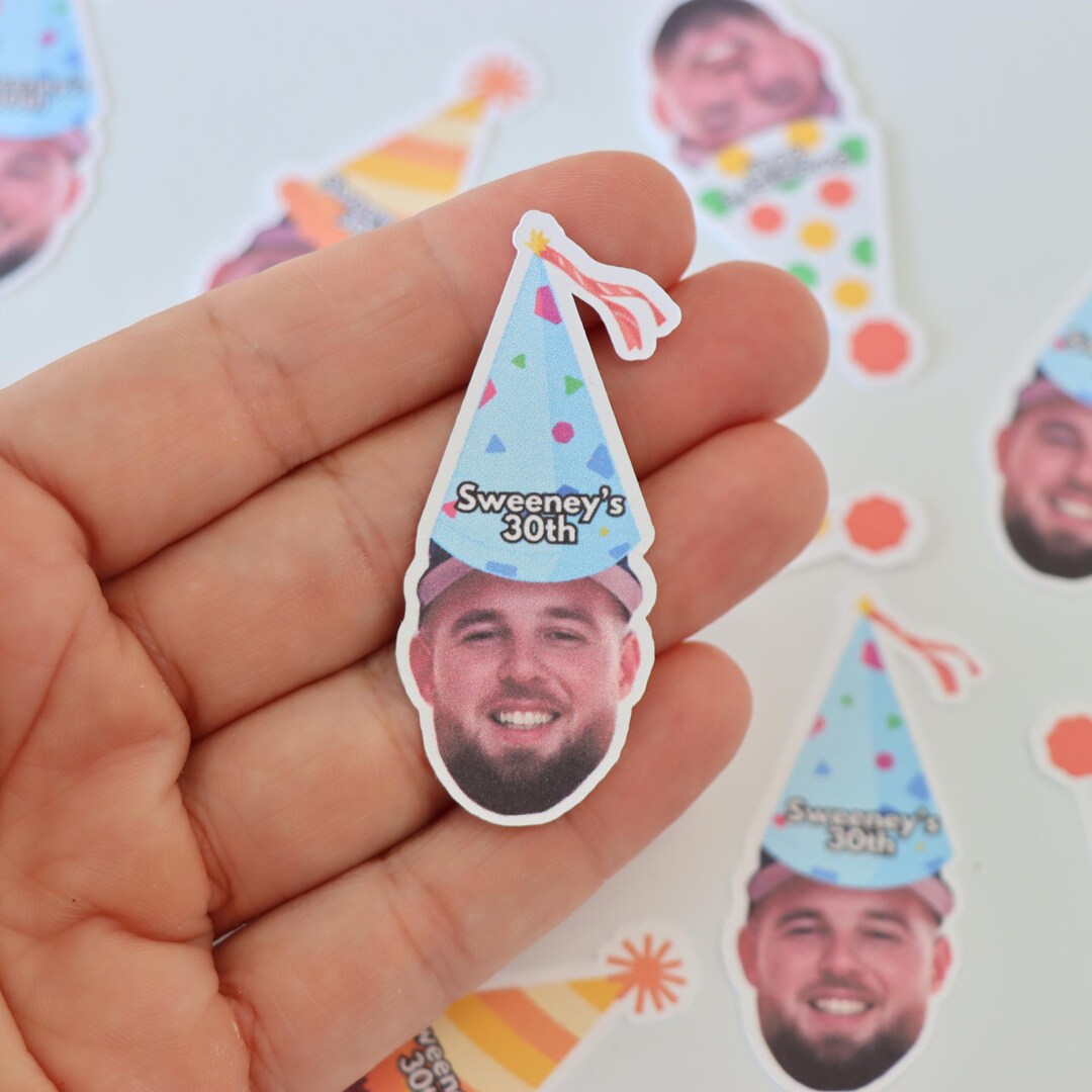 Custom Face Confetti: Personalized Photo Party Decor - Etsy