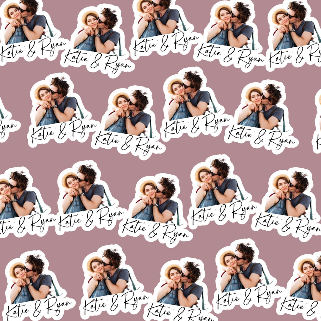 Custom Photo Confetti: Personalized Name Bachelorette Party Table ...